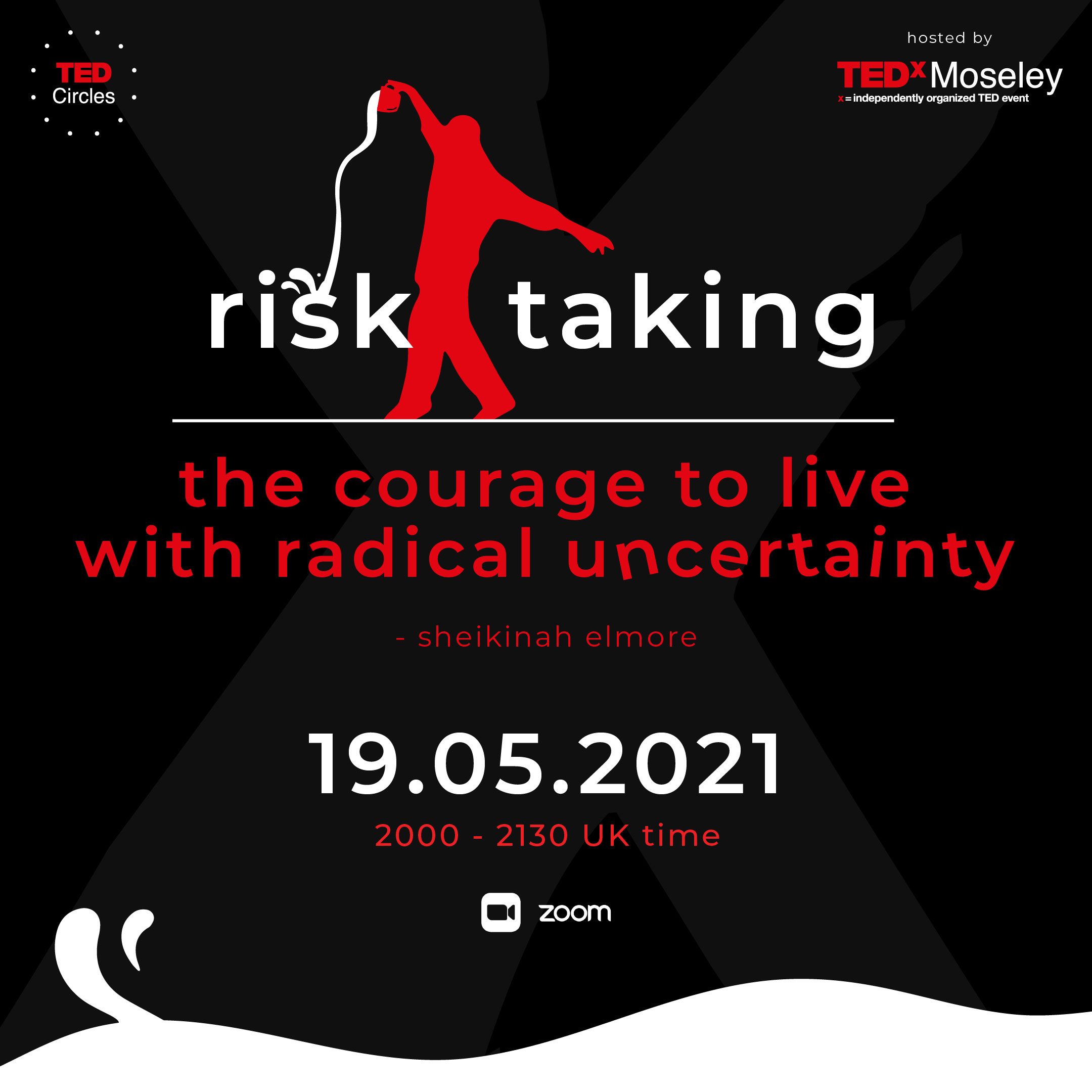 Risk Taking - The Courage to Live with Radical Uncertainty – TEDxMoseley